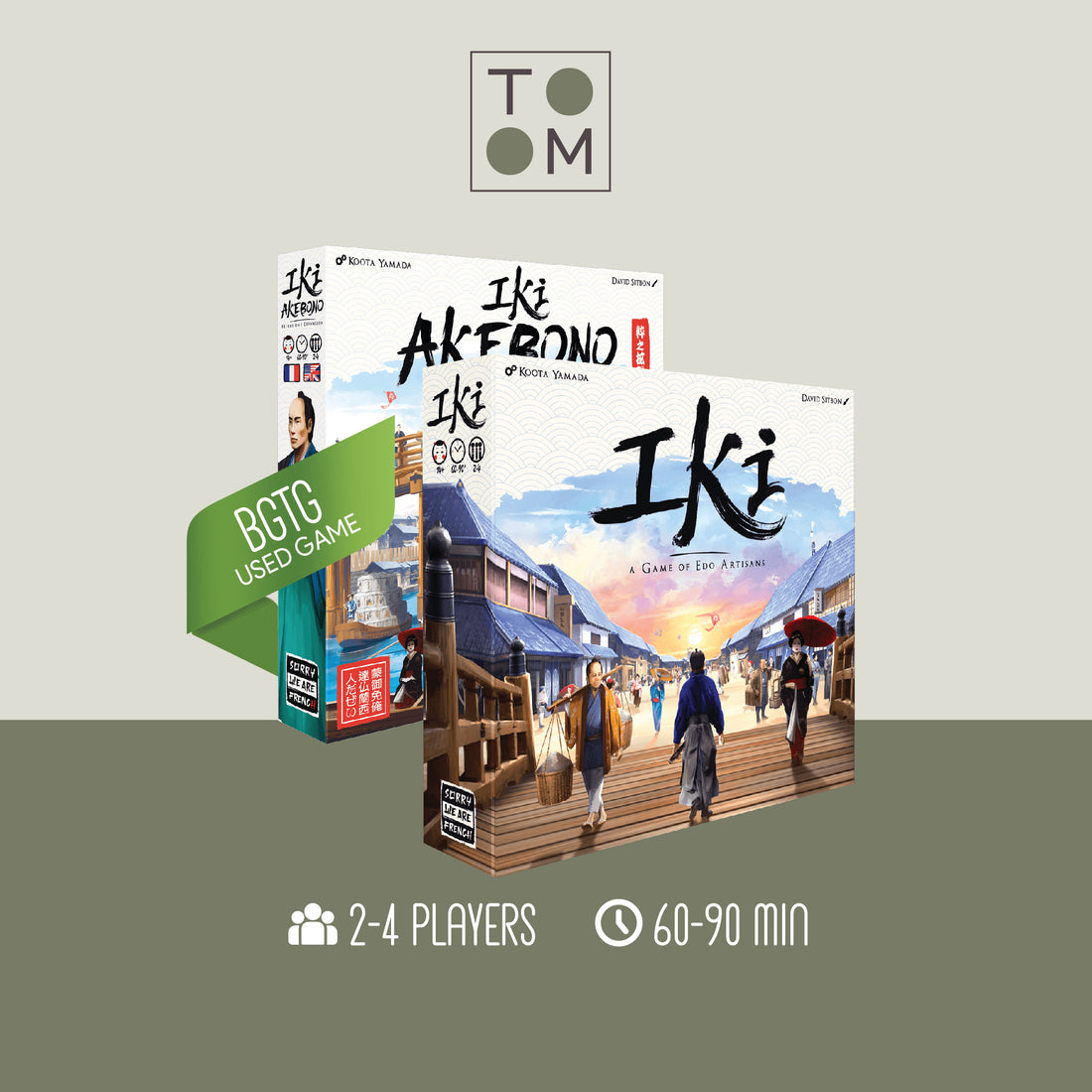 Iki + Akebono Expansion – TOMO Boardgame