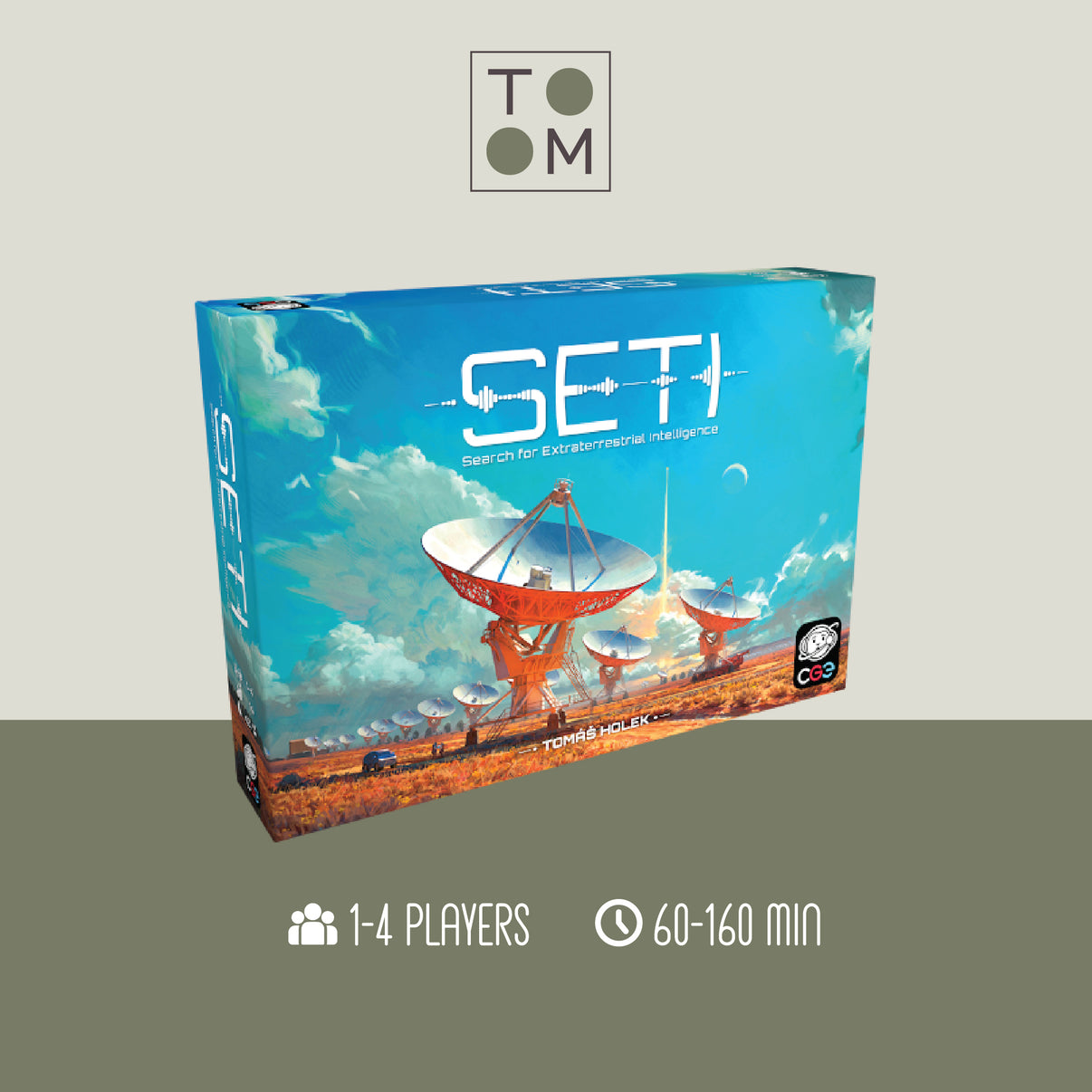 SETI: Search for Extraterrestrial Intelligence – TOMO Boardgame